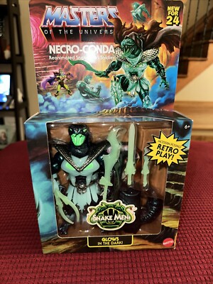 Masters Of The Universe NECRO-CONDA Snake Men GITD New Mint In Hand | eBay