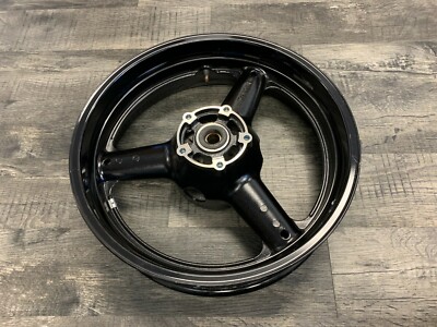 Suzuki 2003-2009 SV650 SV650S OEM Rear Wheel Rim Black #23 - STRAIGHT ...