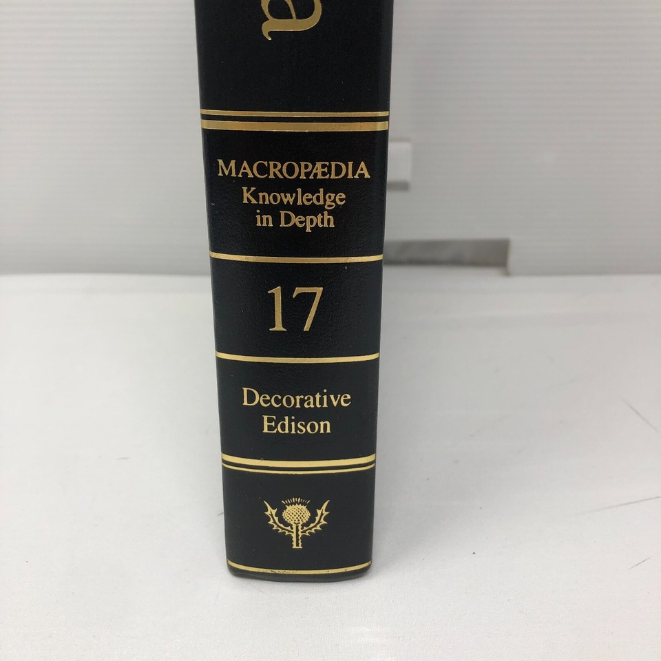 Encyclopedia Britannica 15th Edition Volume 17 Macropaedia Knowledge ...