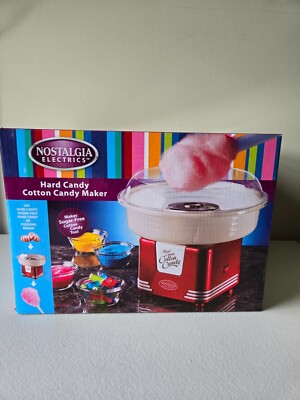 Nostalgia Retro Electric Cotton Hard Candy Maker Machine 450W | eBay