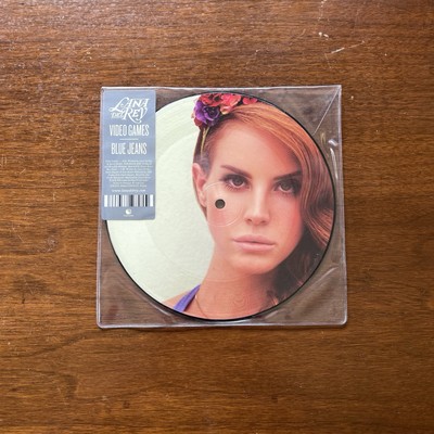Rare Lana Del Rey 7” Picture Disc Vinyl Single “Video Games / Blue ...