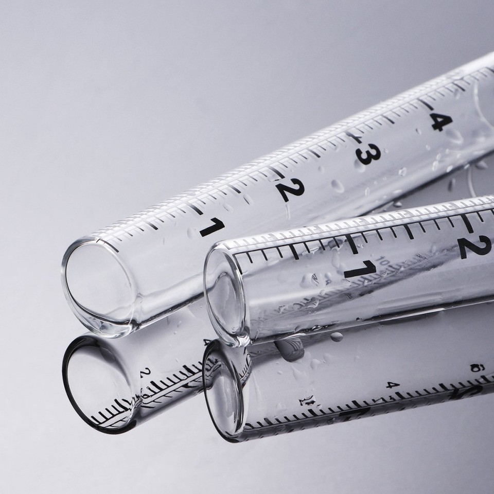 OUNONA 2PCS Water Gauge for Rain Rain Gauge Precision 12cm Test Tube ...