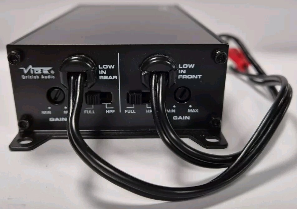 VIBE POWERBOX65.4M-V7 PLUG AND PLAY ISO MICRO AMPLIFIER INCLUDES ISO ...