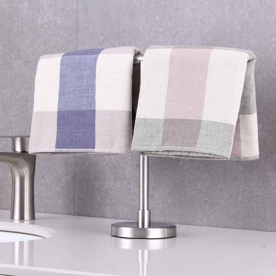 BEIGEEWY Modern Free Standing Countertop Hand Towel Holder Tree Rack ...