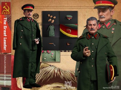 Preorder TIGERTOYS TT2205 1/6 Soviet Leader Stalin Male Action Figure ...