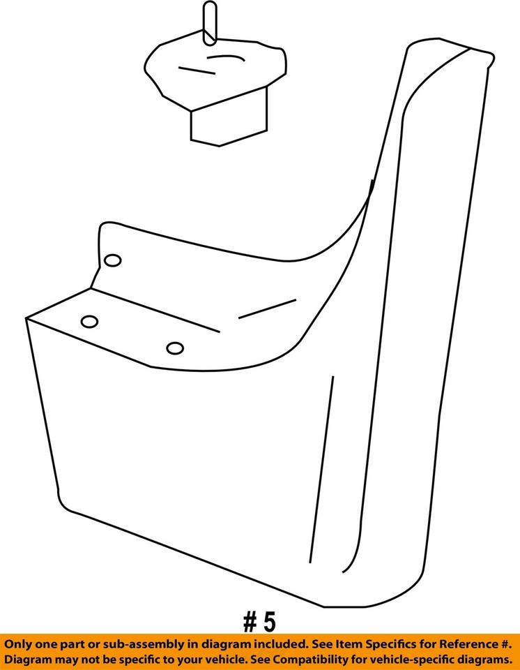 GM OEM 19-23 Sierra 1500 Pick Up Box Exterior Trim-Deflector 84621829 ...