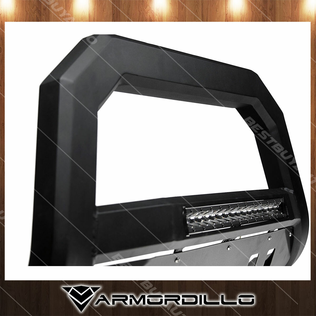 Fits 07-14 Chevy Suburban Bull Bar Matte Black Push Bumper Guard AR ...