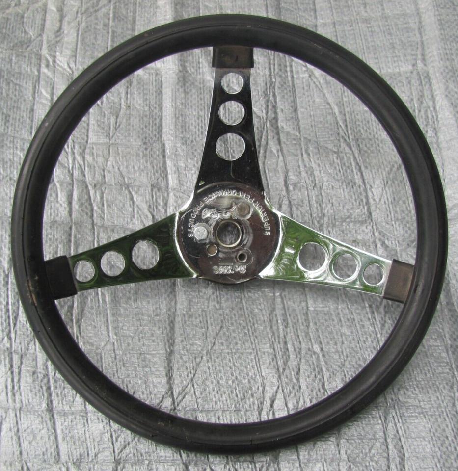 VINTAGE GENUINE SUPERIOR PERFORMANCE 500 CUSTOM RACING HOT ROD STEERING ...