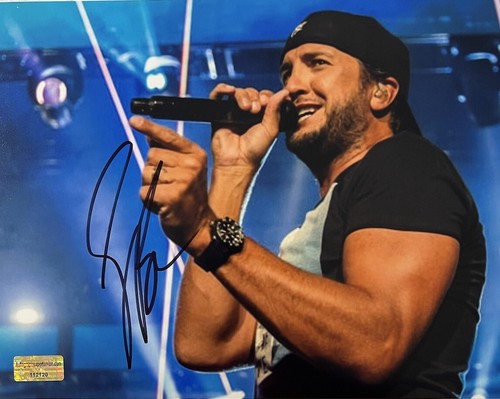 Thomas Luther "Luke" Bryan Country Music Signed Autographed 10x8 Photo ...