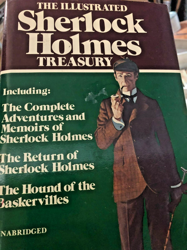 RARE! The Illustrated Sherlock Holmes Treasury by Arthur Conan Doyle ...
