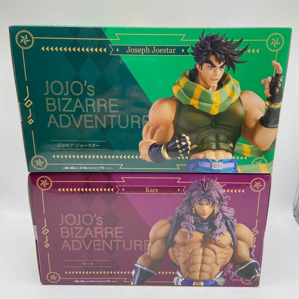 JoJo's Bizarre Adventure Joseph Joestar Cars Kars Mometria Figure Set ...