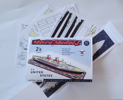 Micromodels Set SX - SS UNITED STATES - Micro New Models card kit | eBay UK