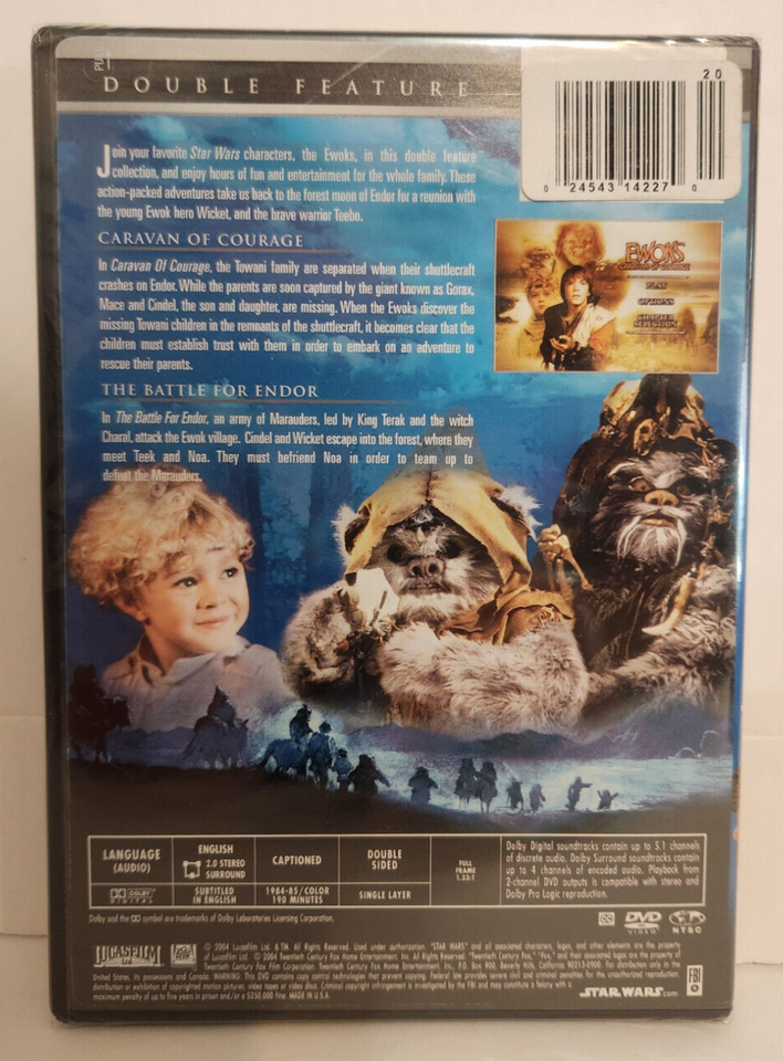 Star Wars Ewok Adventures: Caravan of Courage & The Battle for Endor ...