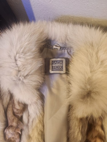 Vintage Fur Saga Blue Fox Coat | eBay