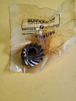 NOS Mercury Quicksilver Pinion Gear 43-45189 | eBay