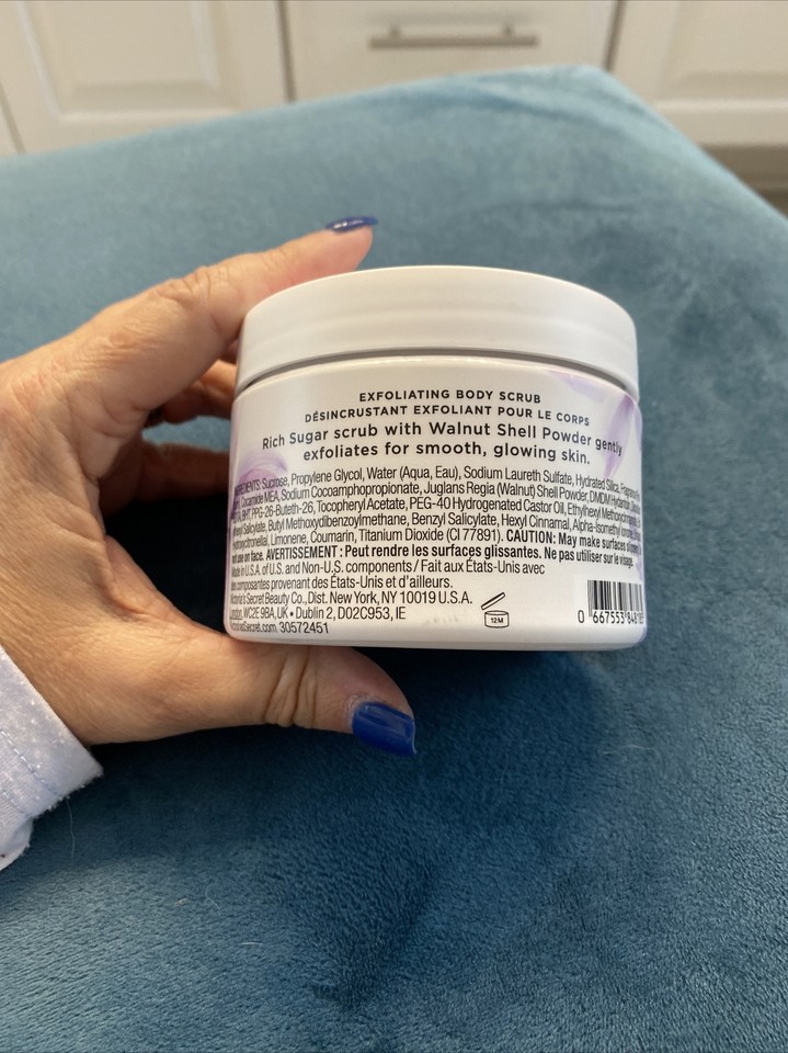 VICTORIA'S SECRET LAVENDER & VANILLA EXFOLIATING BODY SCRUB | eBay