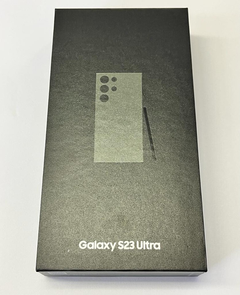 Samsung Galaxy S23 Ultra Retail Box with Manual and USB-C Charging ...