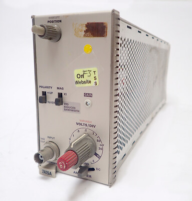 Plug-Ins - Vertical Amplifier