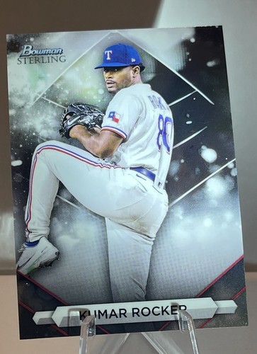 🔥2023 Bowman Sterling Prospect - 💥Texas Rangers Kumar Rocker💥 | eBay