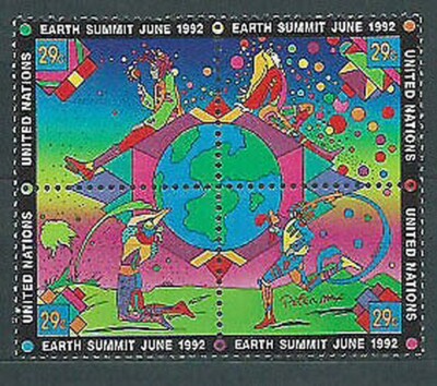 Vereinte Nationen - Neue York Post 1992 Yvert 609/12 MNH | eBay