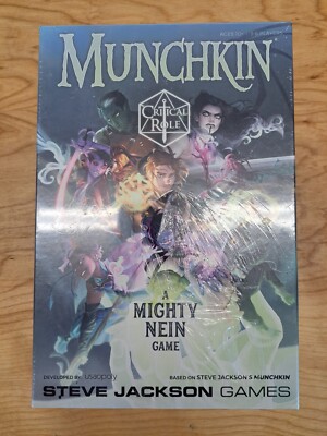 MUNCHKIN CRITICAL ROLE: A MIGHTY NEIN Card Game (2021) *SEALED* | eBay