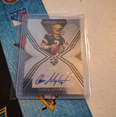 Don Majkowski Green Bay Packers Autographed Limited/ Limited Ink 35/49 ...