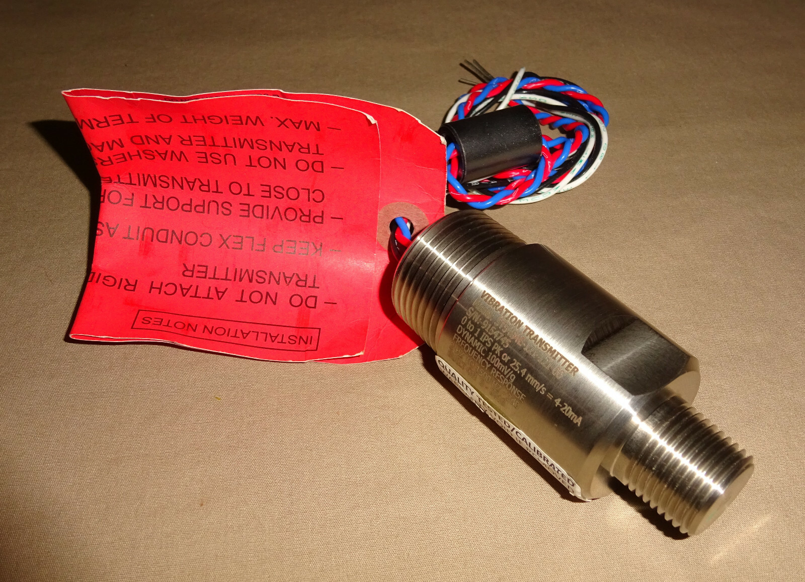 Metrix Instrument ST5484E-121-121-00 Vibration Transmitter NEW | eBay