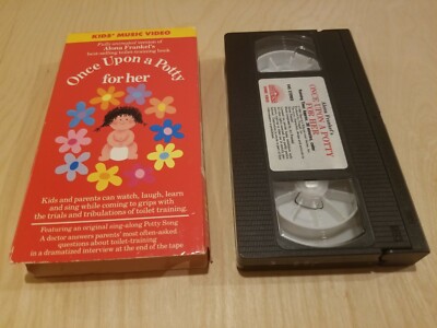 VHS Once Upon a Potty For Her The #1 Potty Training 27011077012| eBay