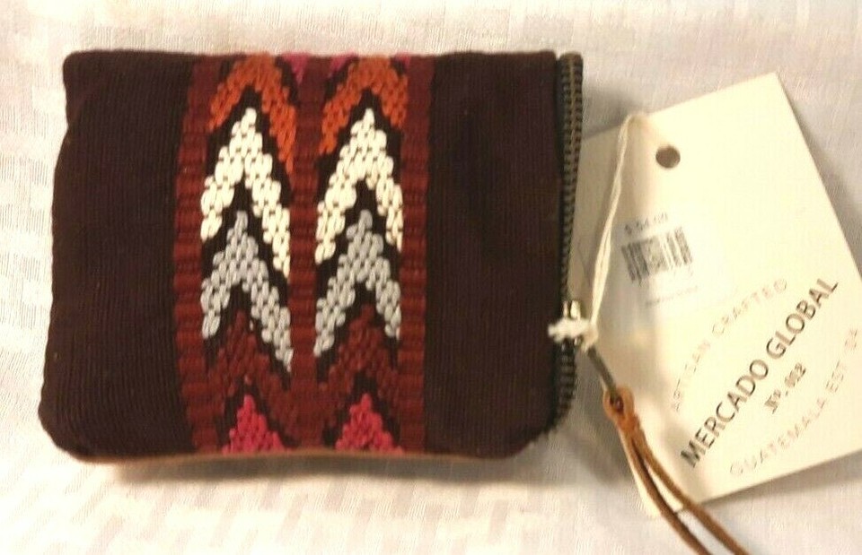 Mercado Woven Wallet Global Handmade - Guatemala - Artisan Crafted | eBay