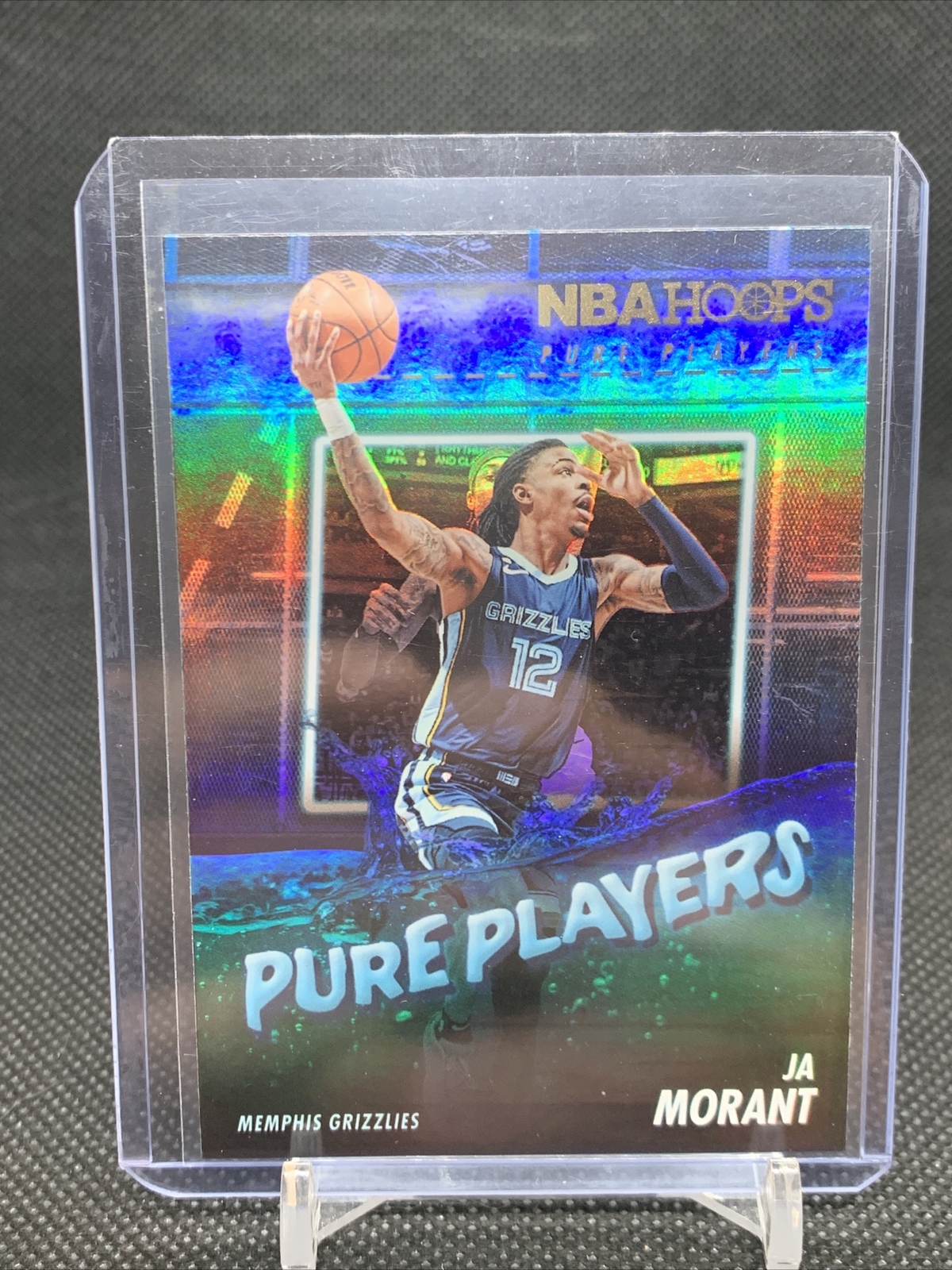 2023-24 Panini NBA Hoops - Pure Players Holo #2 Ja Morant for sale ...