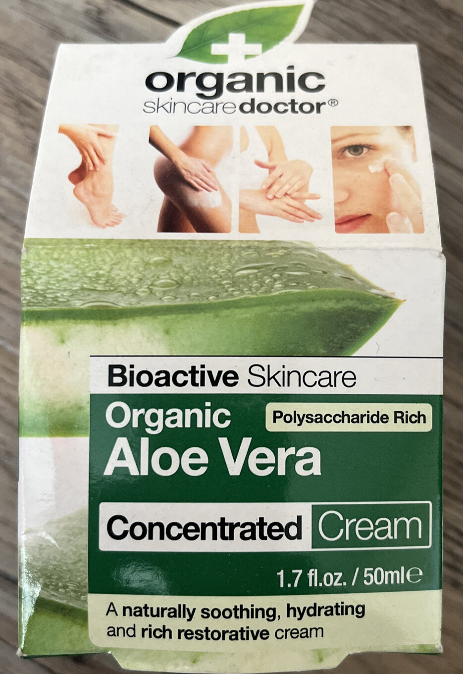 Organic Skincare Doctor Aloe Vera Concentrated Cream 1.7 Oz Each Lot Of ...