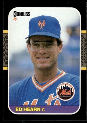 1987 Donruss Ed Hearn Rookie New York Mets #446 | eBay