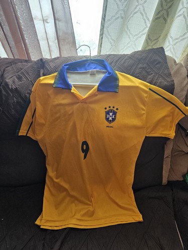 Vintage Brazil R9 Ronaldo Soccer Jersey Size XXL Pre Owned Condition P3 ...