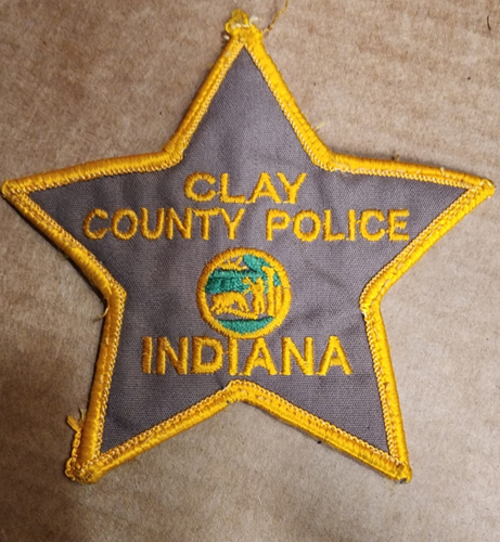 IN Clay County Indiana Police Department Patch | eBay