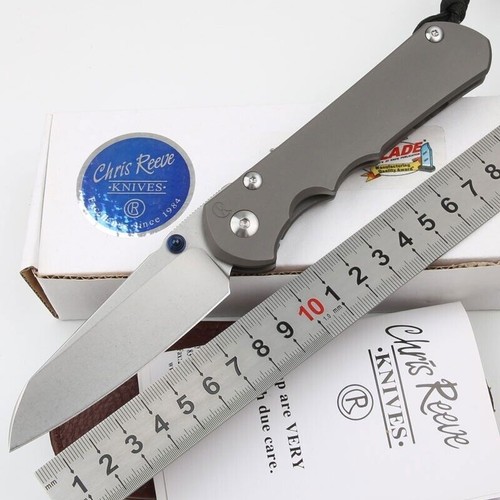 Large Sebenza 25 D2 Titanium Handle Tactical Pocket Outdoor Camping ...