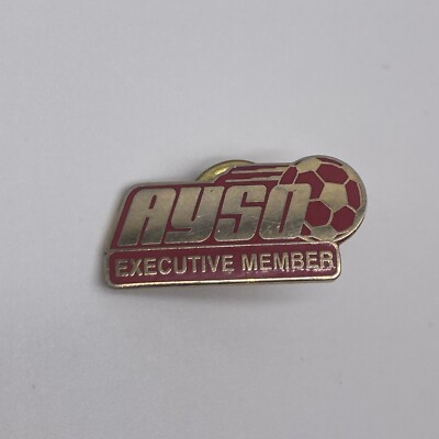 AYSO Executive Member Lapel Hat Pin | eBay