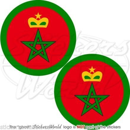 MOROCCO Moroccan AirForce Aircraft Roundels Vinyl Decals Stickers, 3 ...