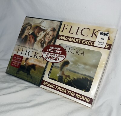 FLICKA Movie DVD + Music From The Movie Walmart Exclusive New Factory ...