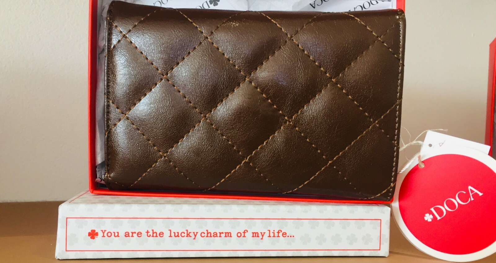 DOCA WALLET/PURSE WOMEN'S FASHION MADE IN GREECE BROWN | eBay