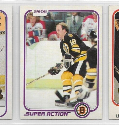 Rick Middleton Boston Bruins 1981-82 O-Pee-Chee OPC Super Action #4 | eBay