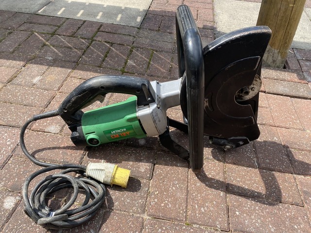 Hitachi CM12Y Disc Cutter 300mm 110v Angle Grinder Wall Saw Ref 1150 ...