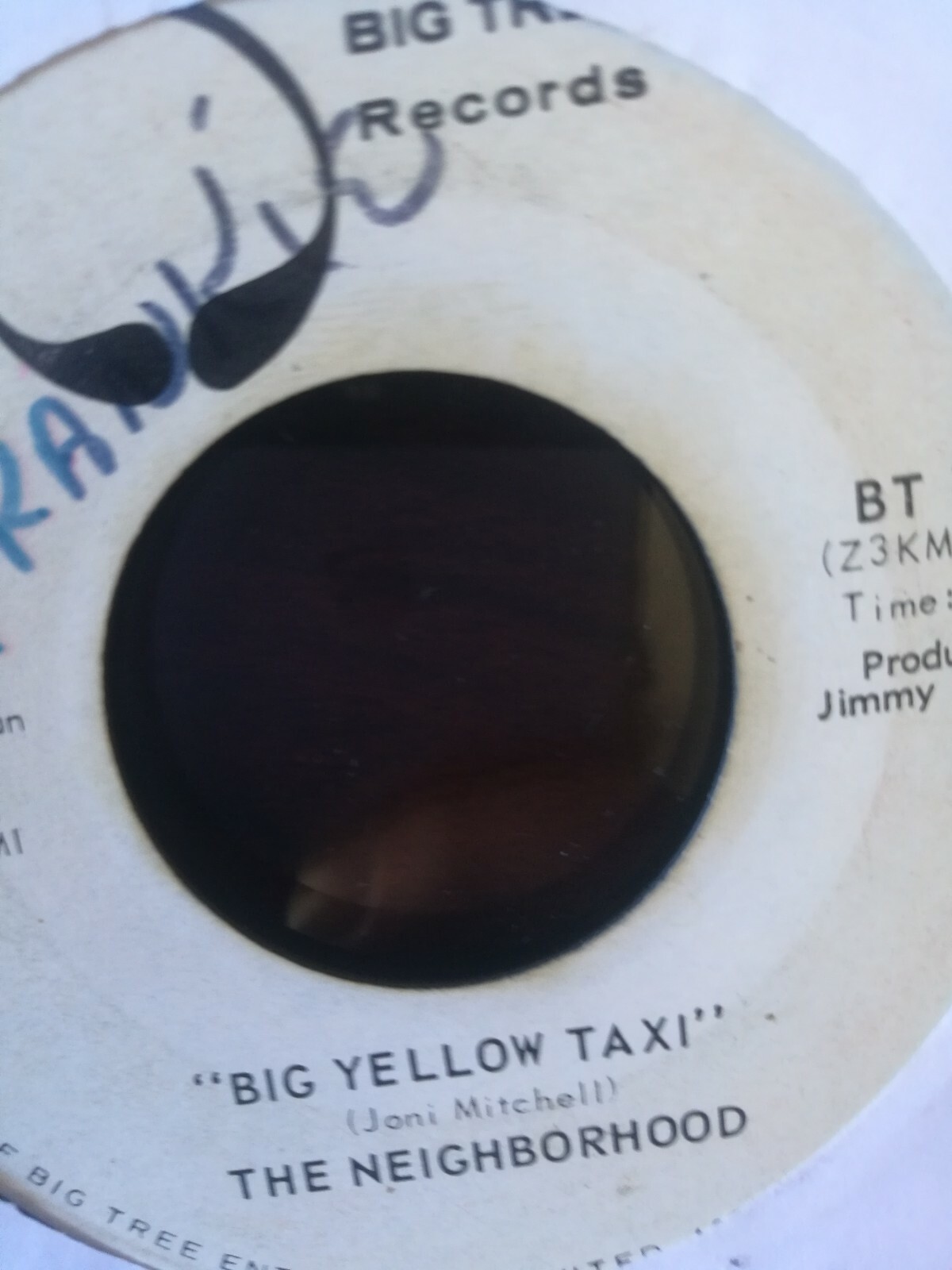 7" THE NEIGHBORHOOD / BIG YELLOW TAXI / BIG TREE RECORDS /REGGAE/ | eBay.de