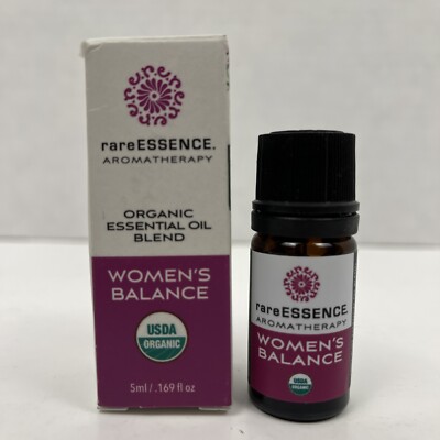 rareESSENCE Essential Oil Blend Women's Balance Organic 5ml 0.169 fl oz ...