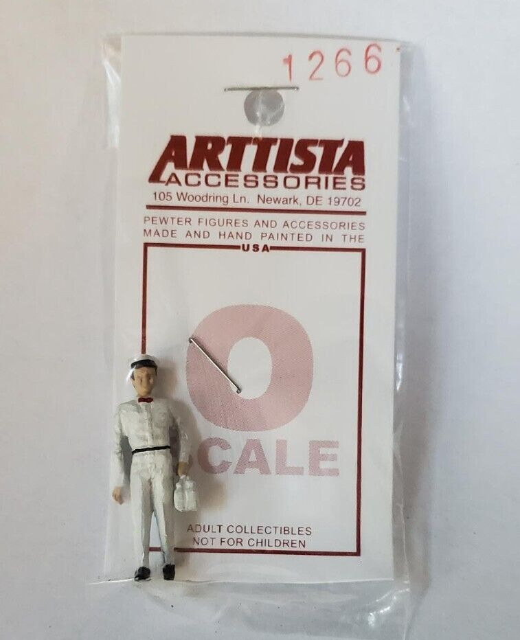 Arttista #1266 - Milkman Carrying Milk - O Scale Figure - Model Trains ...