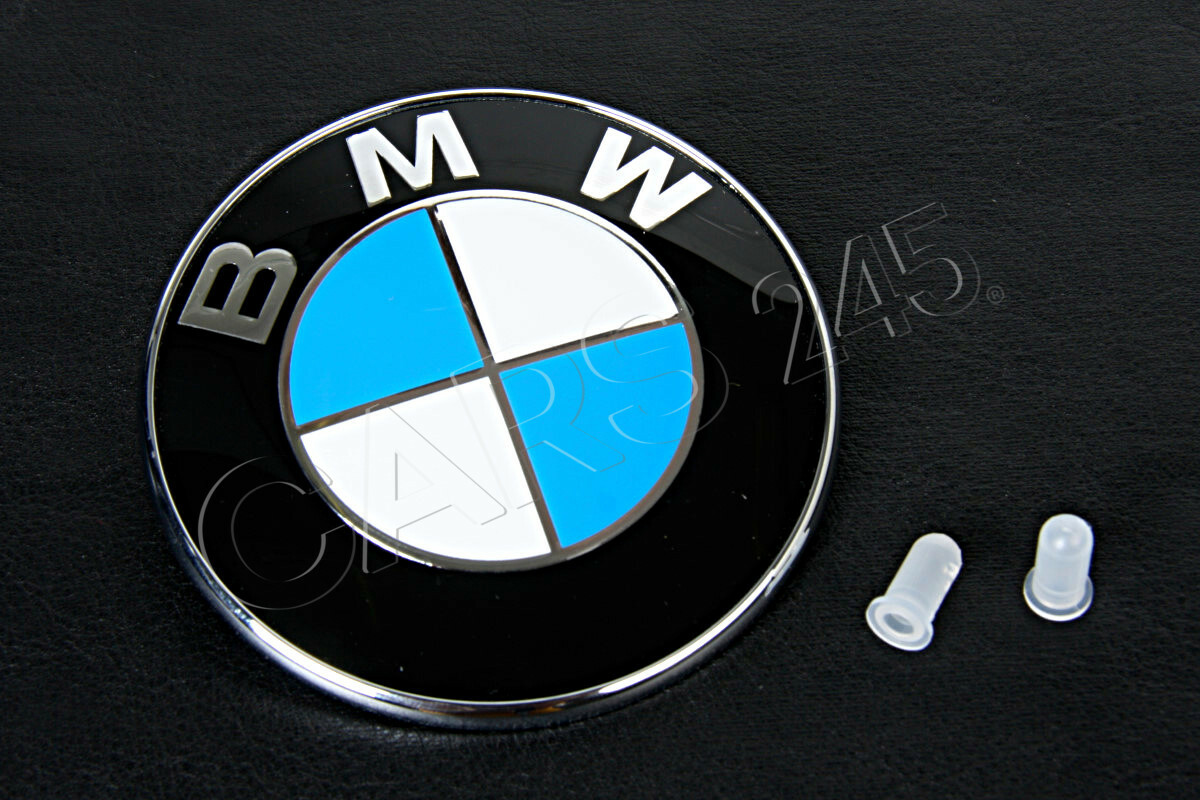 Genuine BMW E39 E46 316ti 318td Trunk Lid Badge + Securing Grommet ...