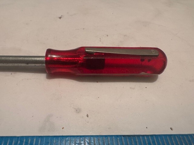 VTG XceLite P4 1/8-Inch Mini Nut Driver RARE EARLY UL LOGO RED POCKET ...