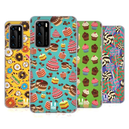 HEAD CASE DESIGNS SWEETS PATTERN SOFT GEL CASE FOR HUAWEI PHONES 4 | eBay