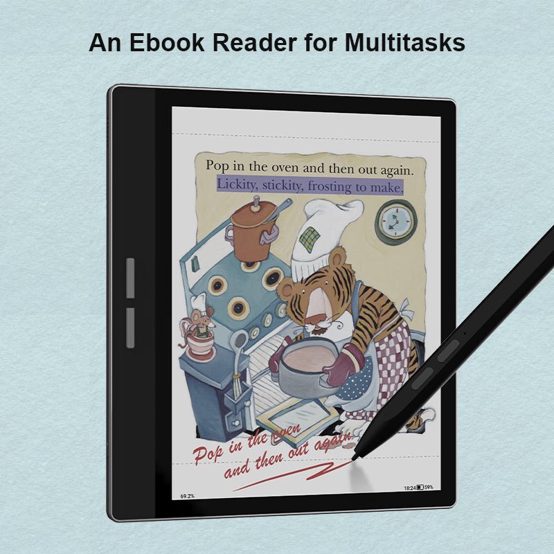 Bigme B751C Ebook Reader 7''E-Ink Color Paper Tablet for Notes,E-Book ...