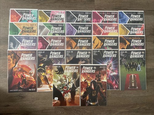 Power Rangers 1-22 Complete Series Full Run Boom Studios 2020-2022 ...