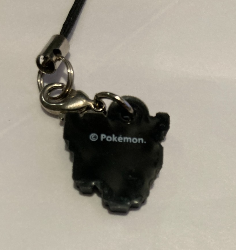 Pokemon Center Eevee 8-bit Dot Pixel Phone Charm Rubber Keychain Strap ...